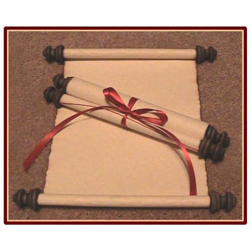 8 1/2 x 11 Declaration of Independence Rolled Scroll | Scrolls ...