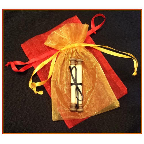2 1/2 x 4 Customized Rolled Scroll | Customized Scrolls | Scrolls ...