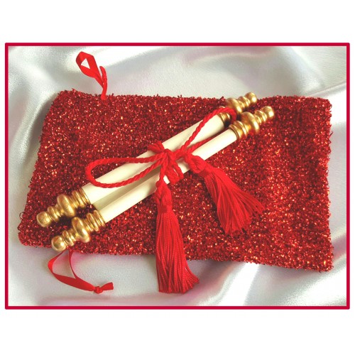 5 x 7 Rolled Scroll Invitations | Scrolls Unlimited, Inc.