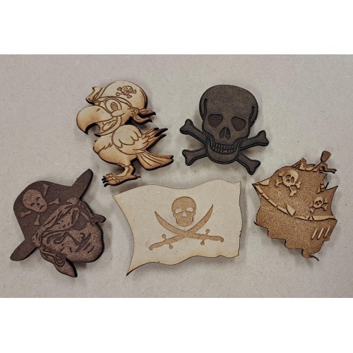Pirate Magnets | Scrolls Unlimited, Inc.