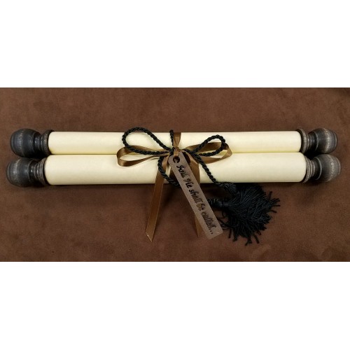 11 x 17 Rolled Scroll Invitations | Scrolls Unlimited, Inc.